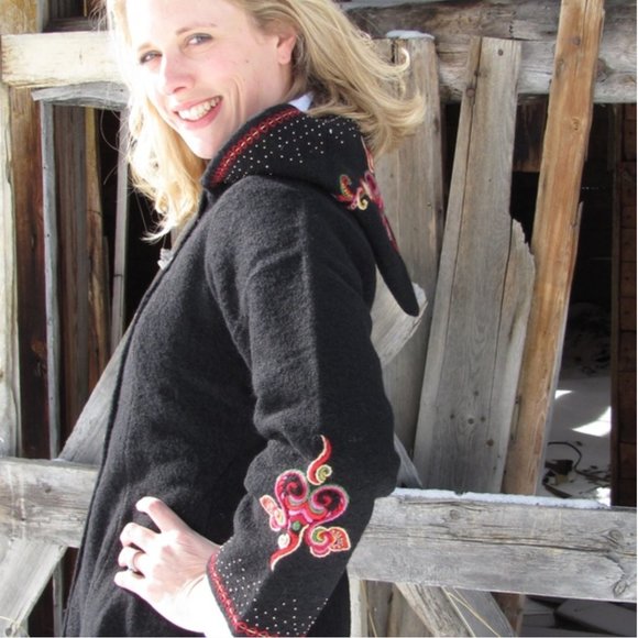 Vrikke | Jackets & Coats | Norwegian Boiled Wool Jacket Vrikke ...